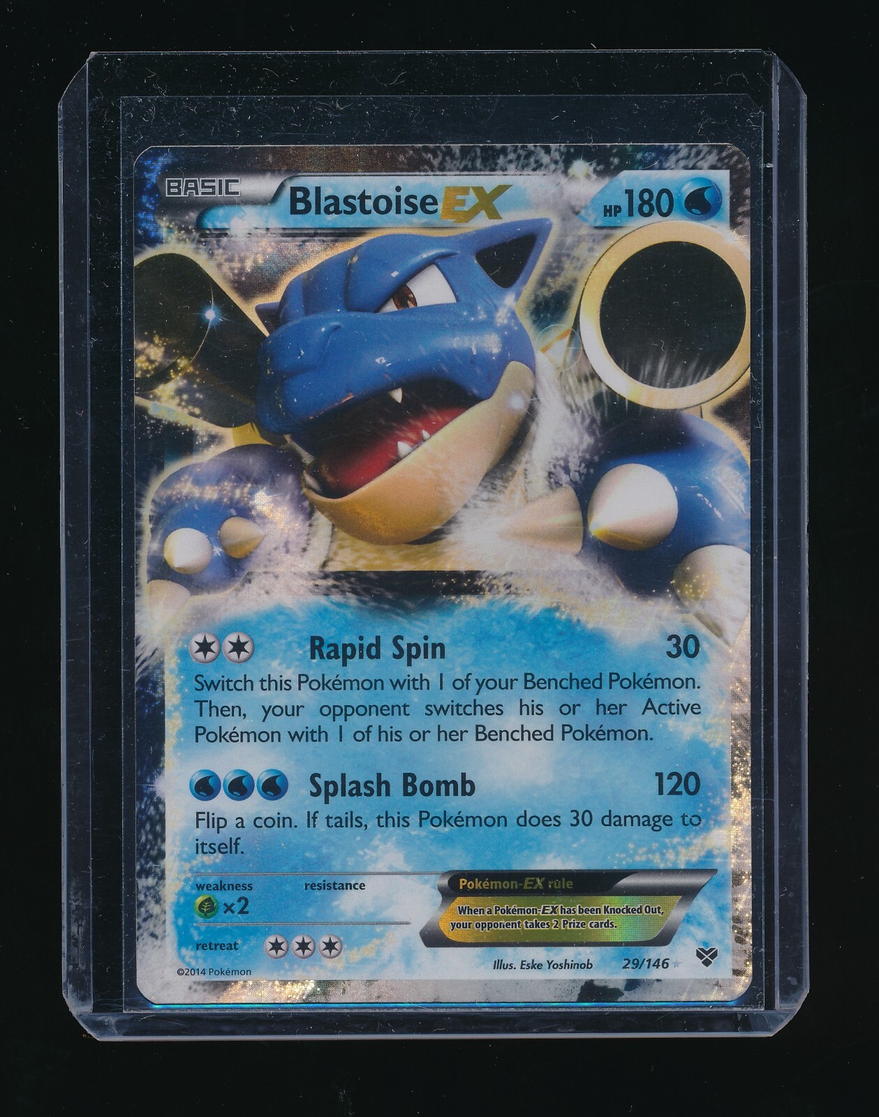 BLASTOISE 2014 POKEMON XY #29 EX HOLO R | eBay