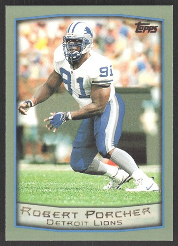 1999 Topps Robert Porcher Detroit Lions #271 | eBay