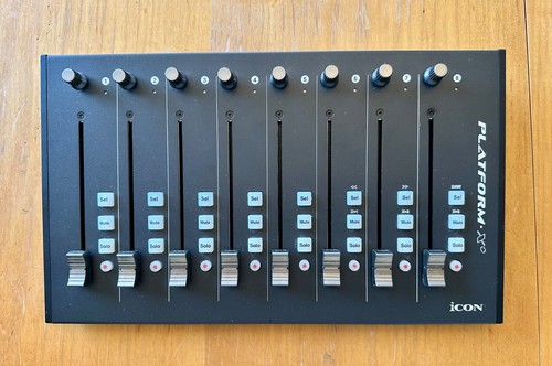 Icon Pro Audio Platform X+ -DAW Controller Moterized Fader Bank | eBay