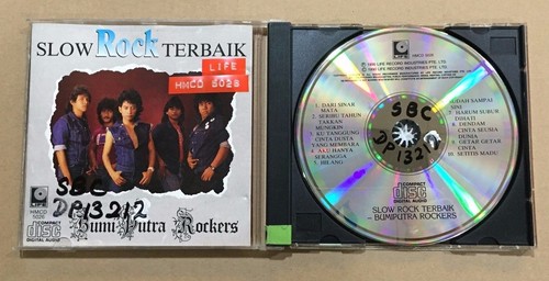 1990 Malay group band Bumiputra Rockers Slow Rock Terbaik CD HMCD 5026 ...