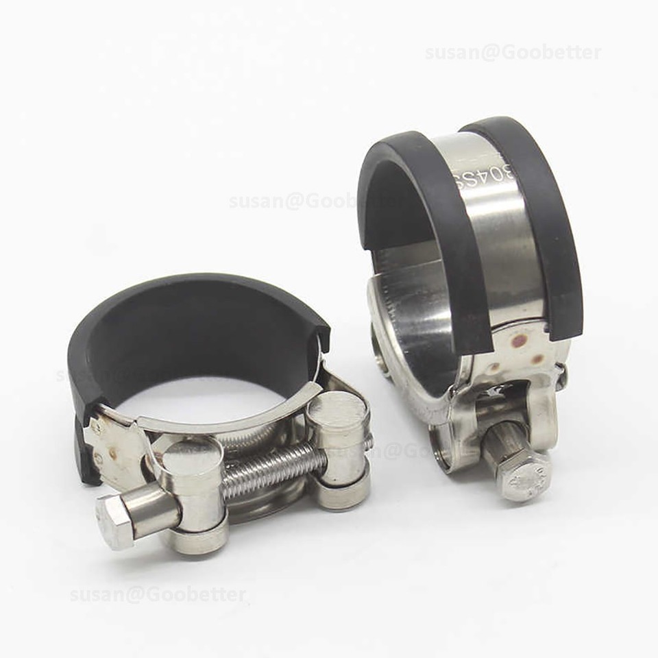 Exhaust Clamps Hose Clamps-Clips Stainless Steel Heavy Duty T Bolt ...