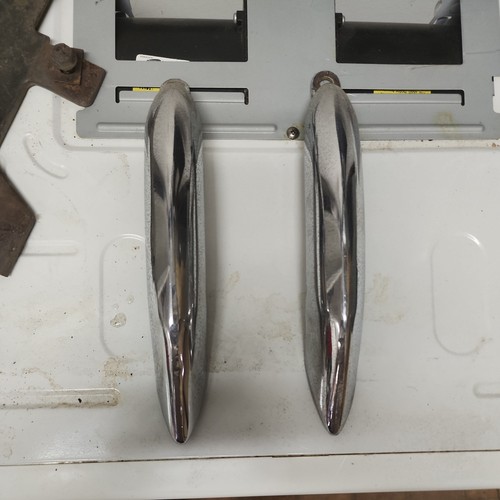 1967 1968 Chevy Camaro Rear Bumper Guards Chrome Pair Orig Gm Parts | eBay
