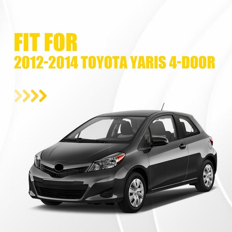For 2012-2014 Toyota Yaris Master Power Window Switch Panel Bezel Cover ...