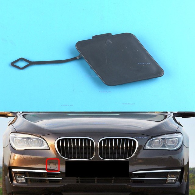 Front Bumper Tow Hook Eye Cover Cap for BMW F01 F02 740 750 2013-15 ...