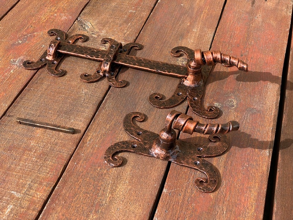 Latch Gate Shed Lock Medieval Castle Door handle Garden Christmas ...