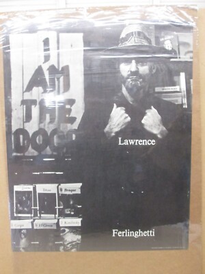 Ferlinghetti Lawrence Poster Vintage Activist poet 1967 20112 | eBay