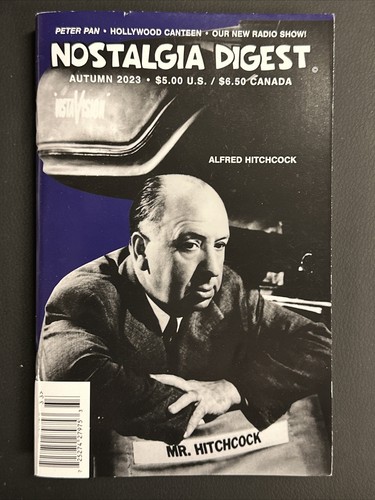 Nostalgia Digest Magazine Autumn 2023 Alfred Hitchcock | eBay