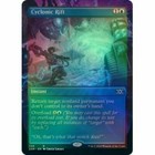 1x Cyclonic Rift Foil Borderless Full Extended Art MTG Double Masters ...