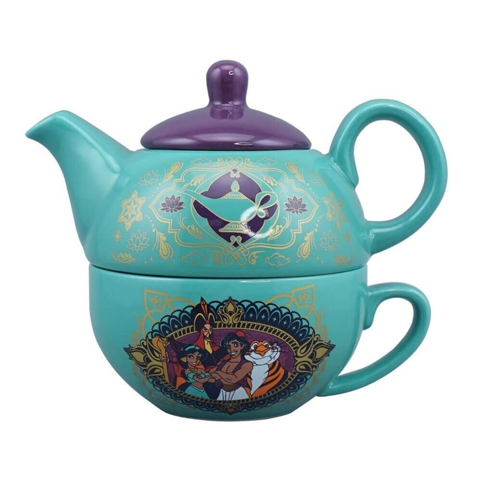 DISNEY ALADDIN TEA FOR ONE SET GIFT BOXED | eBay