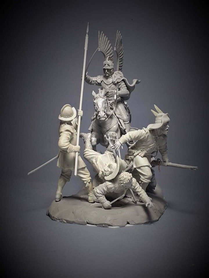 54mm Resin Model Figure Ancient War Scene Unassembled and unpainted kit | eBay