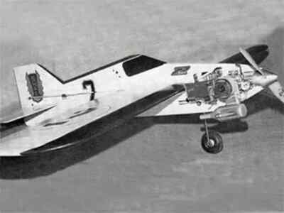 Ace Team Control Line Stunter 31" WS Model Airplane Printed Plans ...