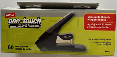 Staples One-Touch High Capacity Flat-Stack Stapler (Model: 26615 ...