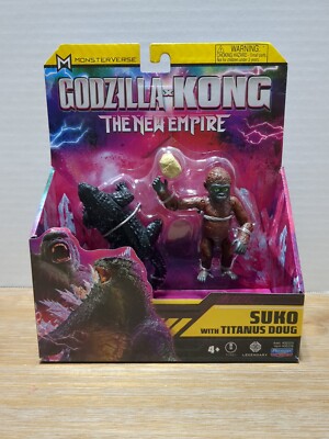 Suko with Titanus Doug 6" Godzilla VS Kong Action Figure Monsterverse ...