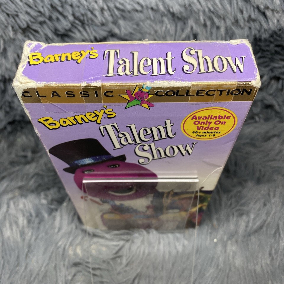 Barneys Talent Show VHS Tape 1996 Barney Home Video Classic Collection ...