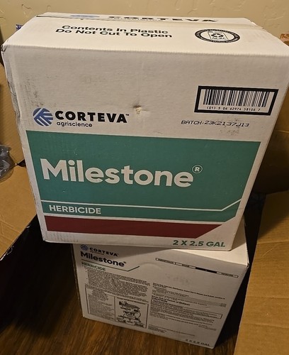 Milestone Herbicide 2.5 Gallon- Aminopyralid | eBay
