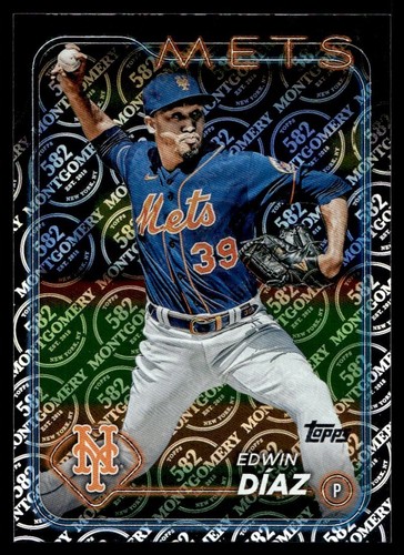 Edwin Díaz 2024 Topps Montgomery Club 582 Exclusive Foil Card #120 New ...