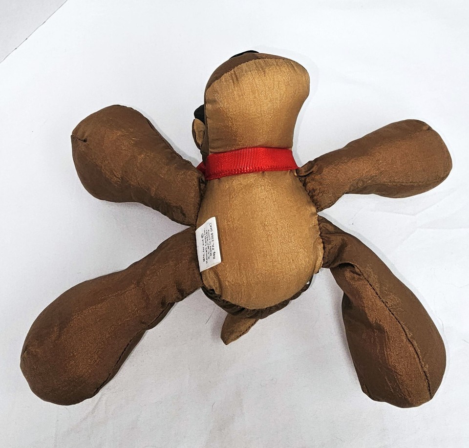 Vtg Hallmark Plush Rodney the Reindeer Nylon Parachute Small Stuffed ...