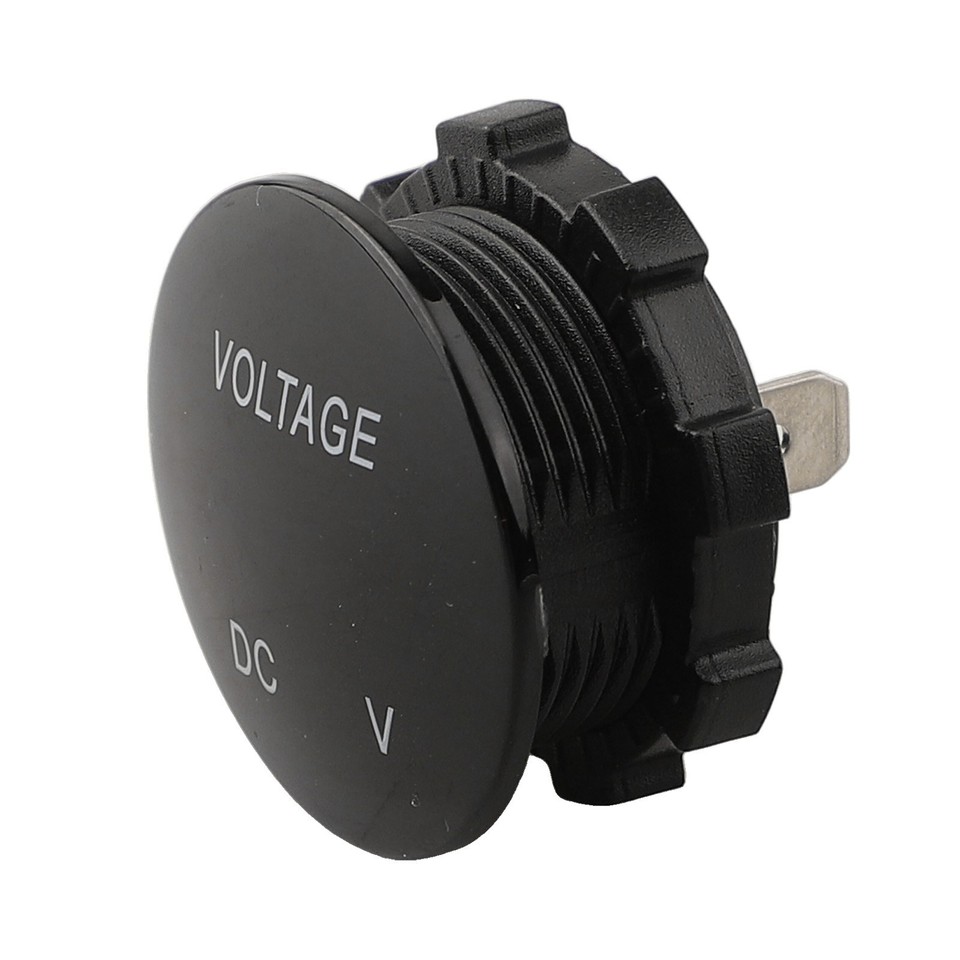 DC 12V 24V Waterproof Digital LED Voltmeter for Car Motorcycle RV Boat ...