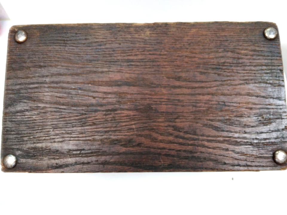 Vtg Machinist Tool Box Dbl Compartment Eagle Lock Co. Handle Needs TLC ...