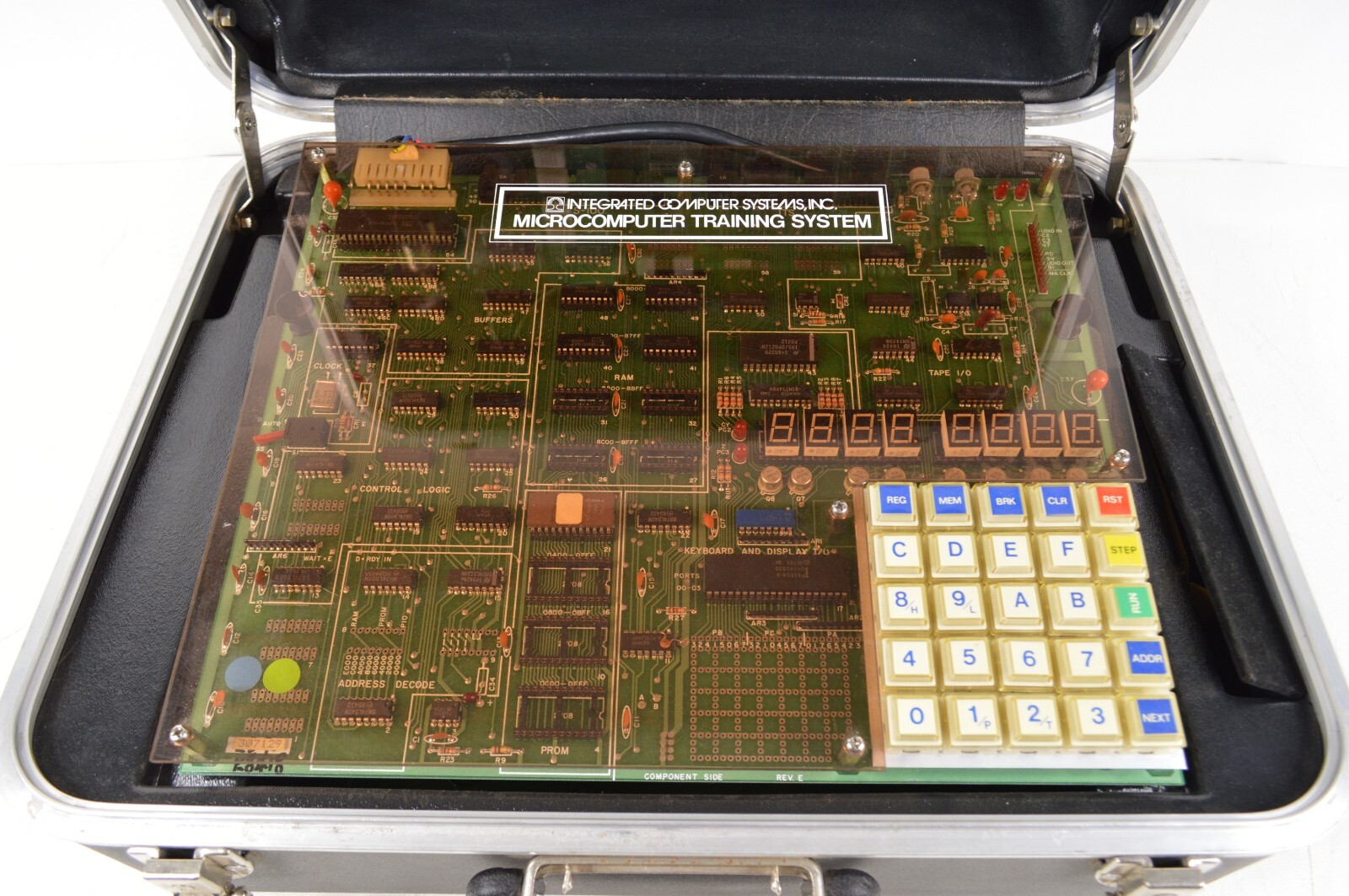 Integrated Computer Systems Microcomputer Training System AMD 8080 in ...