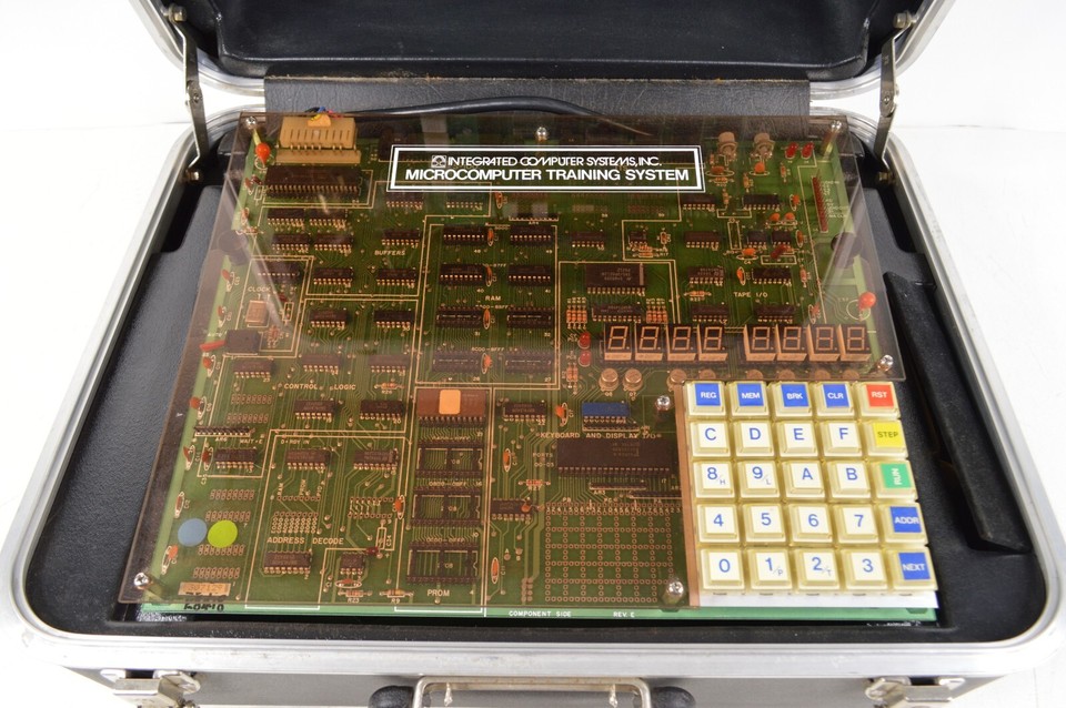 Integrated Computer Systems Microcomputer Training System AMD 8080 in ...