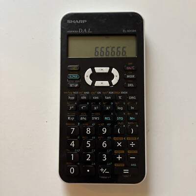 Sharp EL-531XH Advanced D.A.L Scientific Calculator *No Cover* | eBay ...