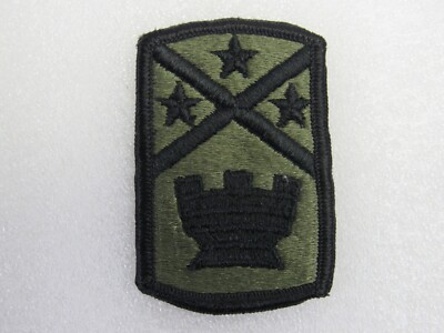 US Army 194th Engineer Brigade Subdued Uniform Sew On Shoulder Patch ...
