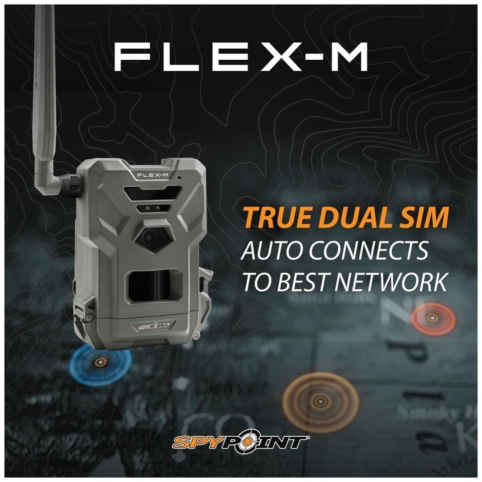 SPYPOINT Flex-M Cellular Trial Camera Solar Bundle (FLEX-M-SOLAR-BUNDLE) | eBay
