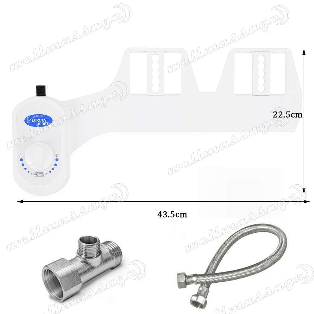 Hygiene Water Wash Clean Unisex Easy Toilet Bidet Seat Attachment Metal ...
