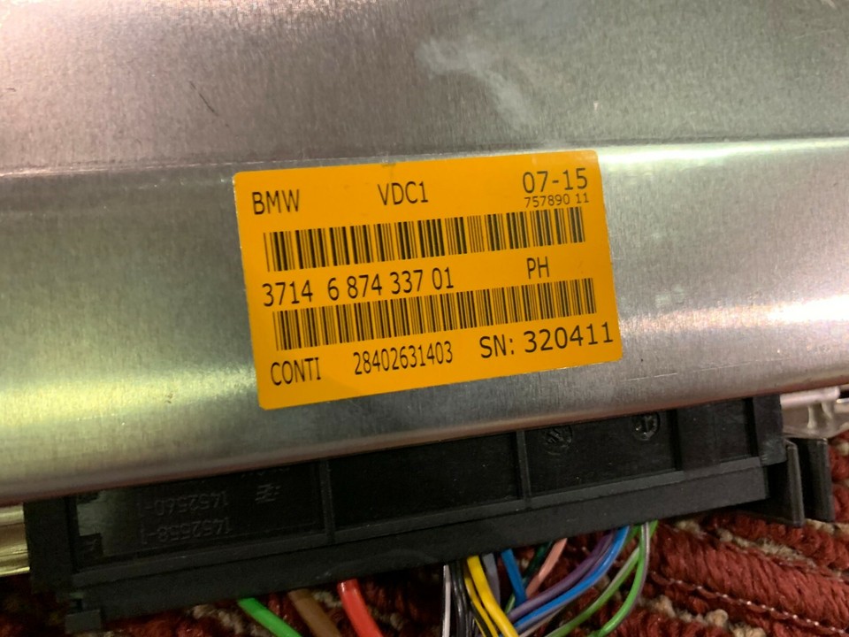 BMW F36 F31 F15 F16 VDC AIRMATIC AIR SUSPENSION ECU CONTROL UNIT MODULE ...