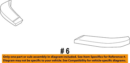 GM OEM 03-24 Express 1500 Front Bumper Bumper Components-Upper Support ...