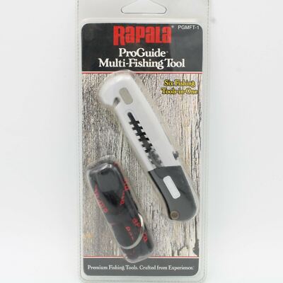 Rapala Pro Guide Multi-Fishing Tool PGMFT-1 Knot Knife Line Threader ...