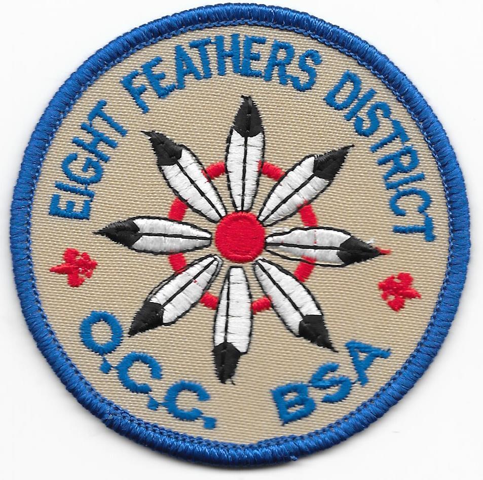 Eight Feathers District Old Colony Council Boy Scout of America BSA | eBay