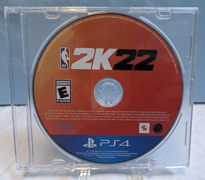 NBA 2K22 (Sony PlayStation 4, 2021) Disc Only - Tested & Working ...