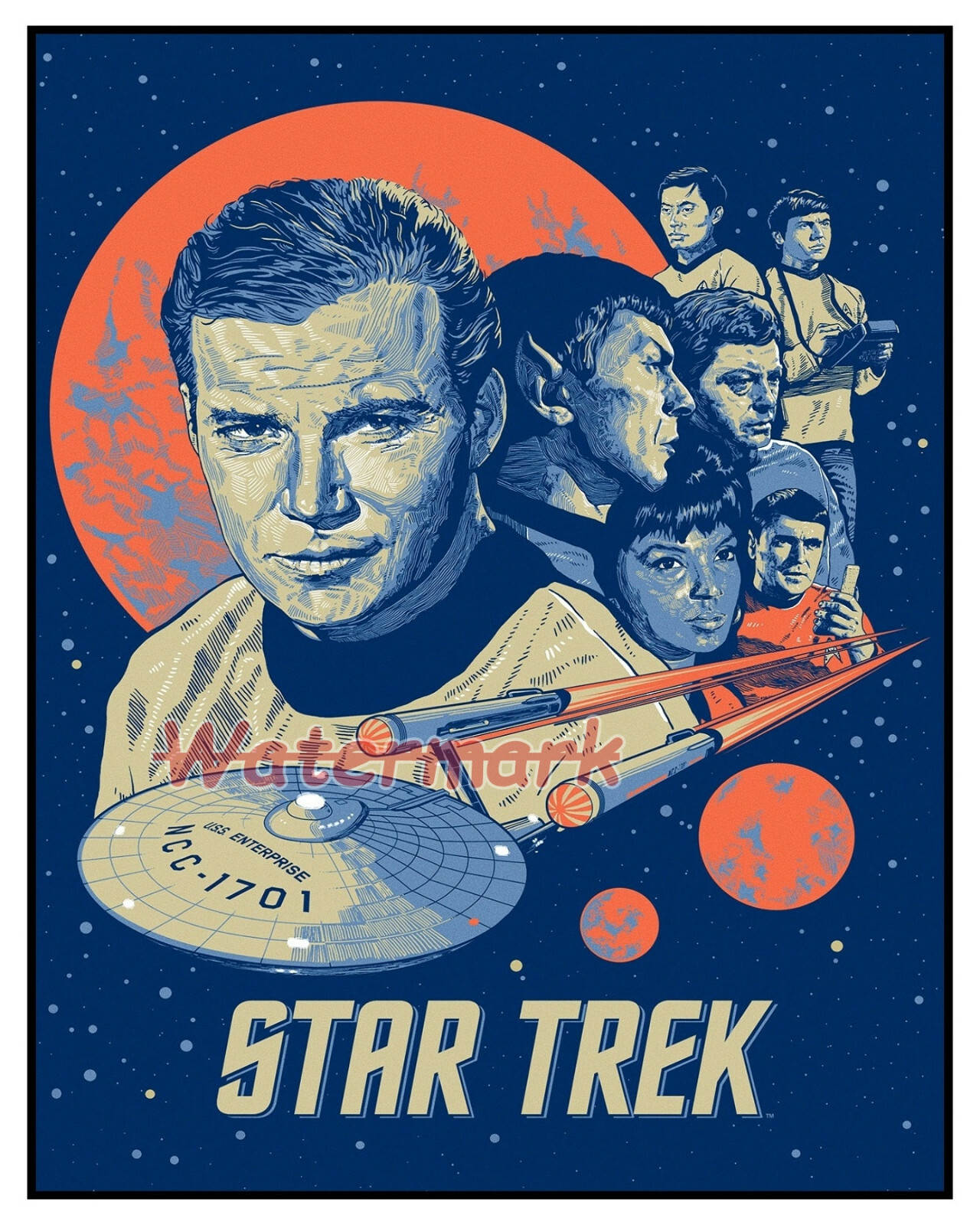 Star Trek Poster Vintage