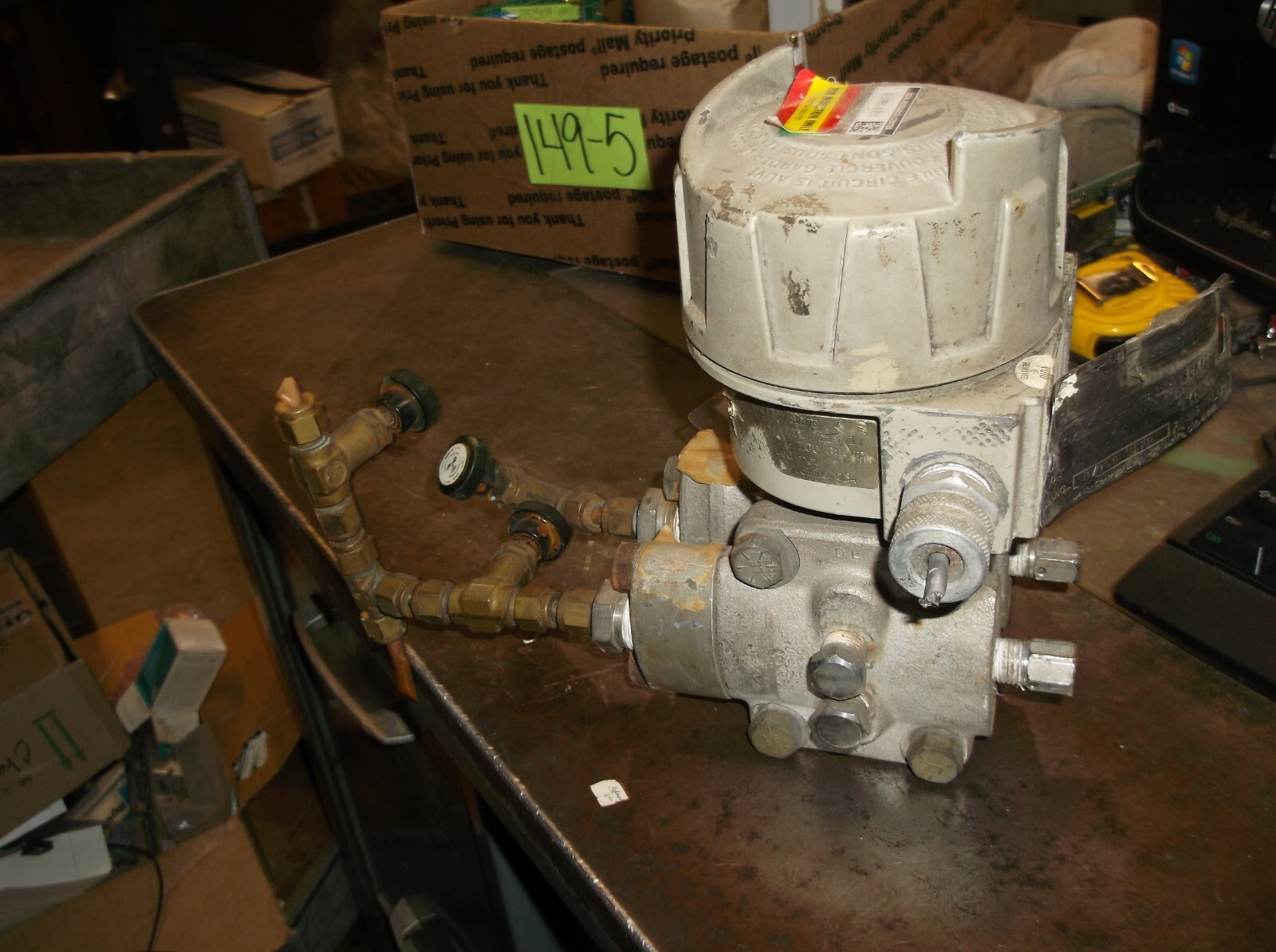 BAILEY XMTR TYPE BQ84221 PRESSURE TRANSMITTER 4500 PSIG MAX WP (721) | eBay