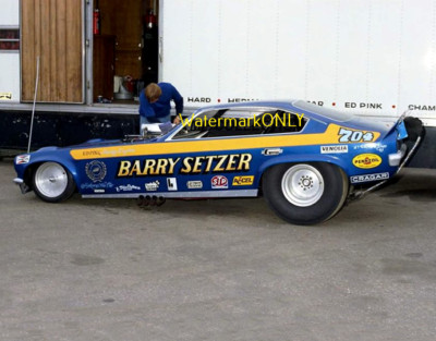 Barry Setzer Tommy Grove 1973 Chevy Vega NITRO Funny Car PHOTO! #(36 ...