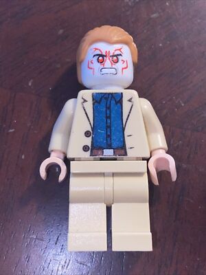 Lego Aldrich Killian Minifigure 76006 sh067 glow in the dark head | eBay