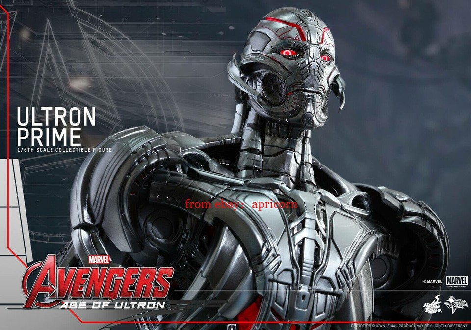 Hot Toys 1/6 The Avengers Ultron Prime MMS284 Action Figure Model Toy ...