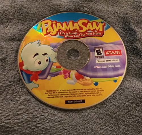 Pajama Sam: Life is Rough When You Lose Your Stuff! 2003 PC Game CD ...