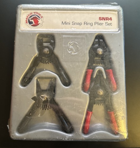 Matco Tools 4 piece Mini Snap Ring Plier Set SNR4 | eBay