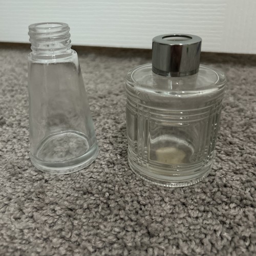 Woodwick And Unmarked Diffuser Oil Reed Scent Fragrance Glass Bottles 3 ...