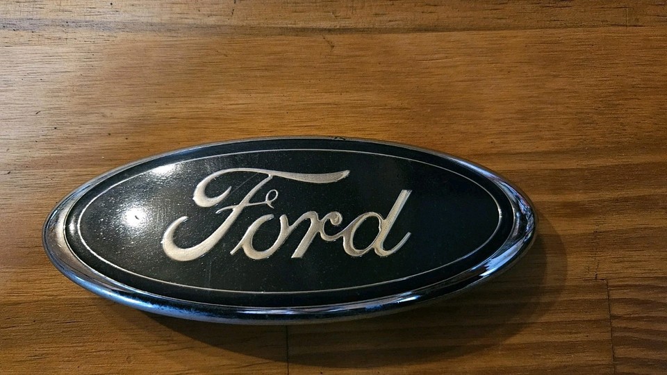 Ford Explorer hatch emblem badge logo decal 5.75" oval blue OEM Genuine ...