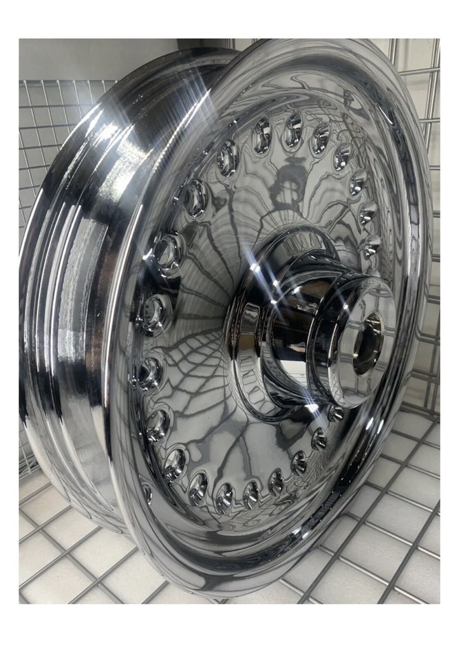 HARLEY FAT BOY FRONT WHEEL SOFTAIL CUSTOM CHROME 2008 -17 FLSTF ...