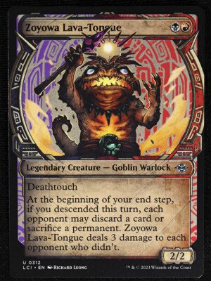 Magic TCG - Caverns of Ixalan - Zoyowa Lava-Tongue - 312 - Uncommon ...