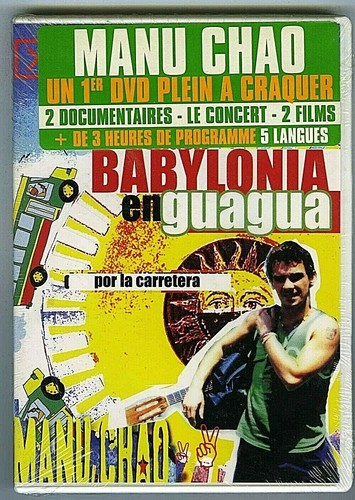 MANU CHAO DVD (SEALED) BABYLONIA EN GUAGUA | eBay
