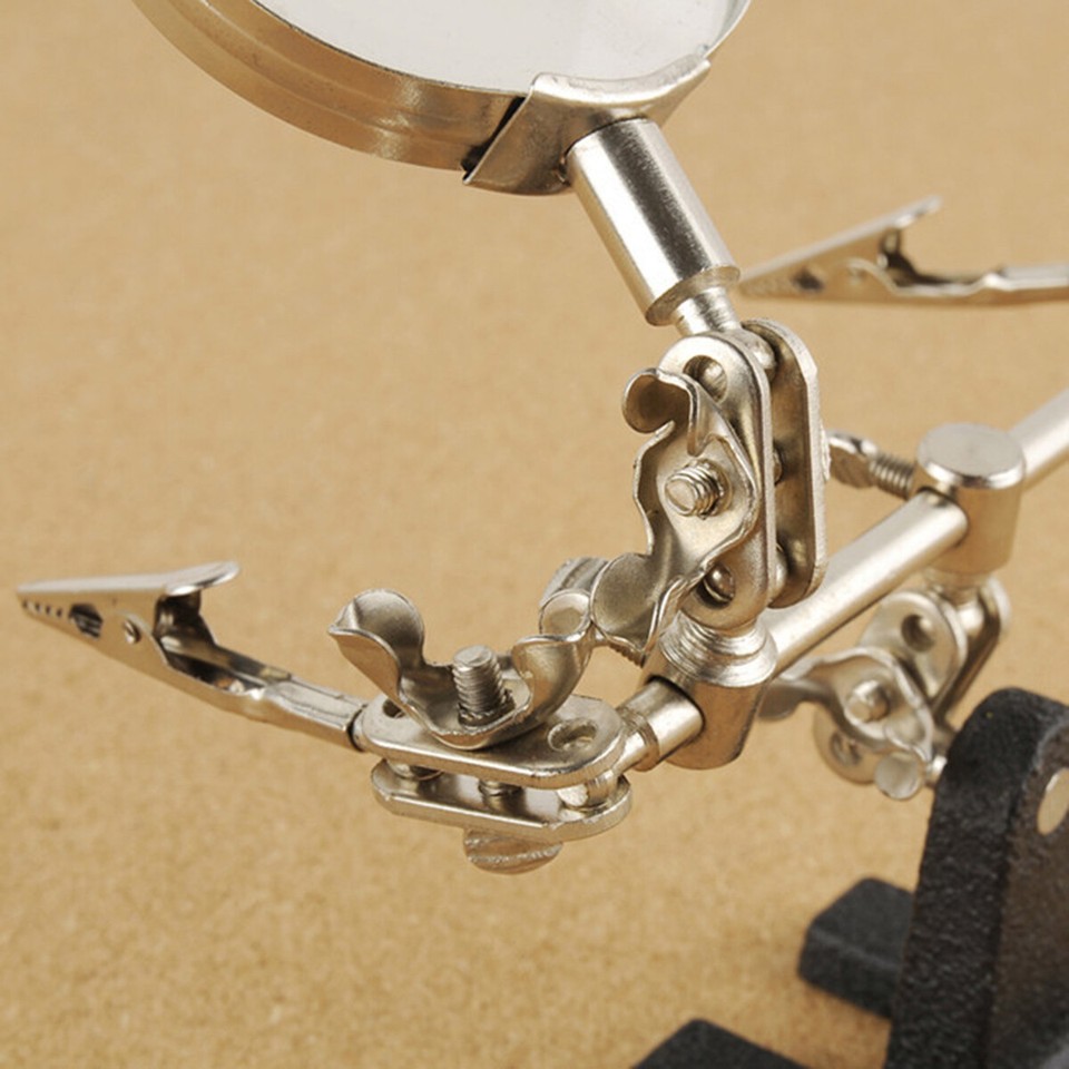 Helping Hand Hands Tool Jewelry Repair Fly Soldering Iron Clamp ...
