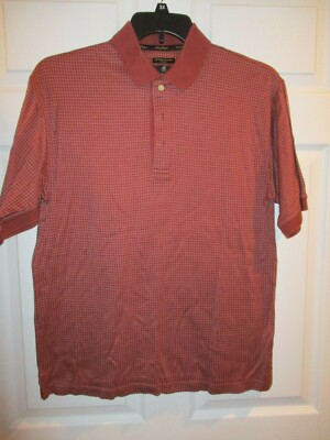 Gary Player men's polo shirt size M Medium SS USED WORN coral ...