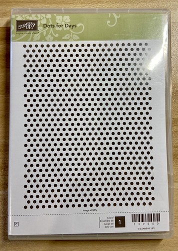 Stampin'Up! DOTS FOR DAYS Rubber stamp set-Back Ground, Dots. | eBay