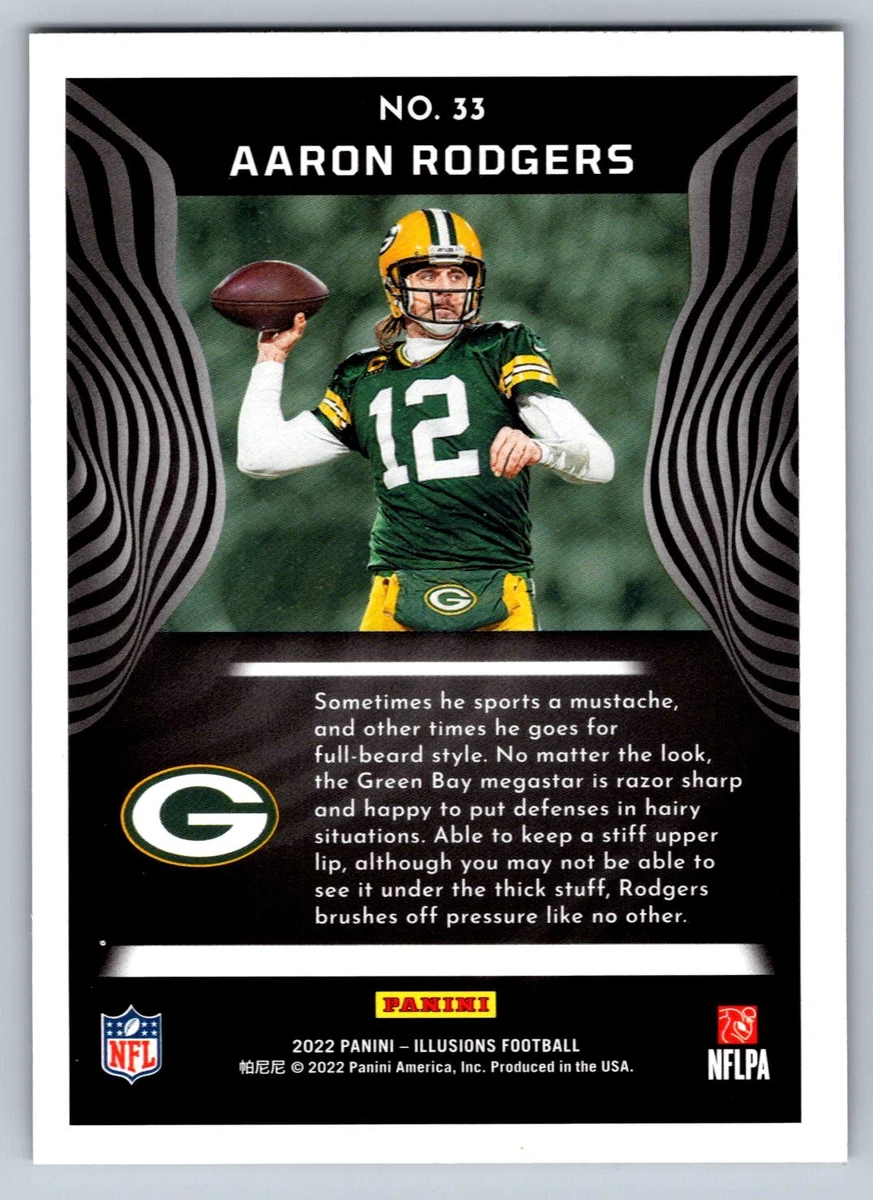 Aaron Rodgers Mustache 2022